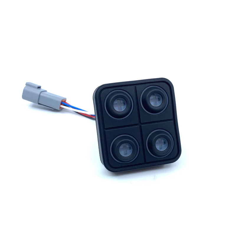 BlinkMarine S.r.l CAN Keypad - Multi Color LED - Small inserts 15mm ...